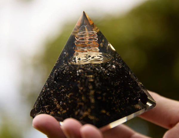 Alchemy Orgonite Pyramids 3.5" x 4"